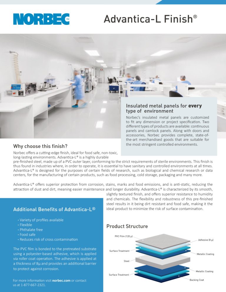 Advantica-L Finish - Norbec