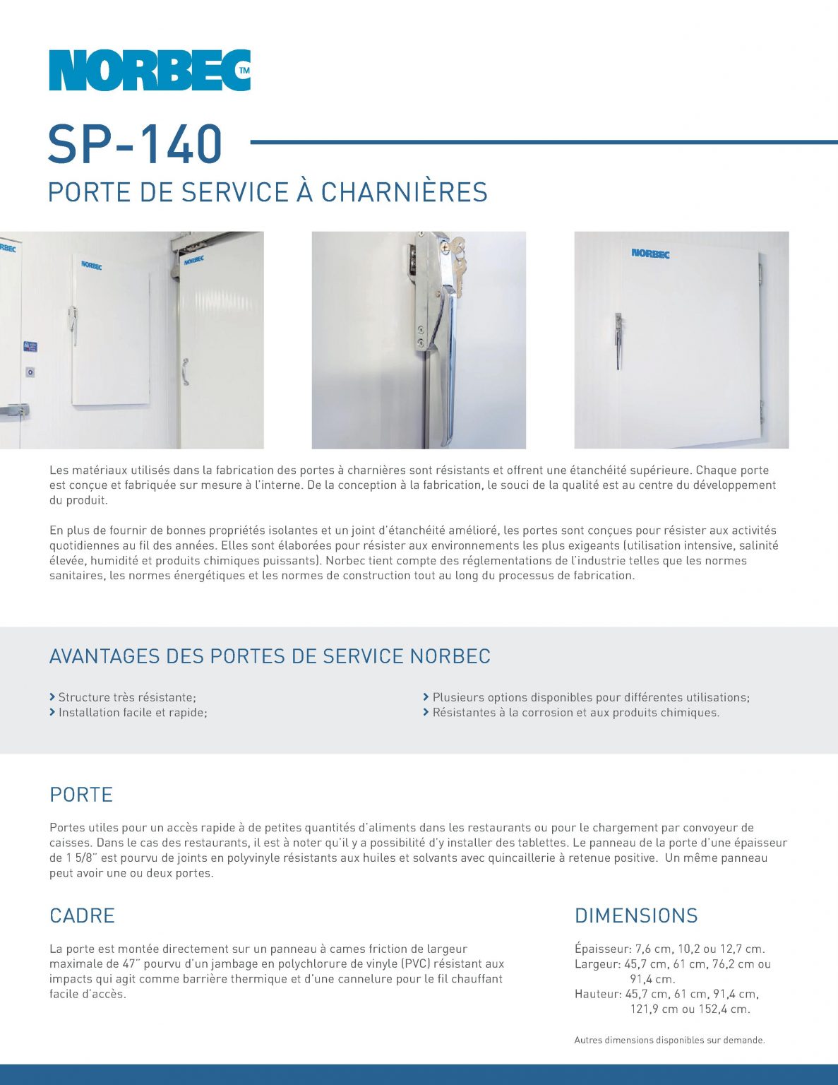 Documentation - Norbec