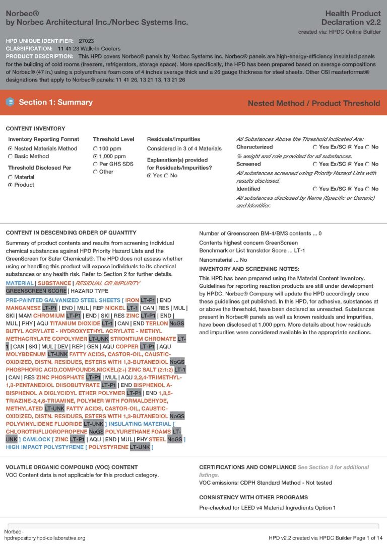 Document Library - Norbec