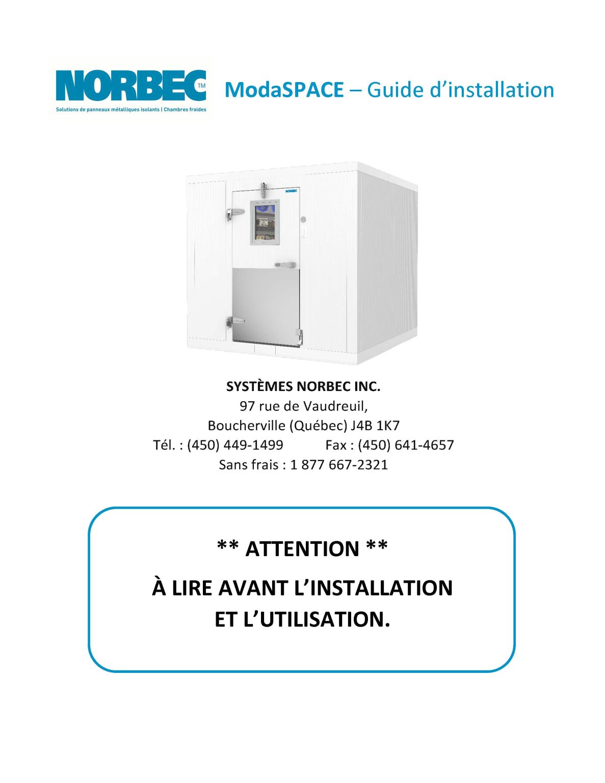 Documentation - Norbec