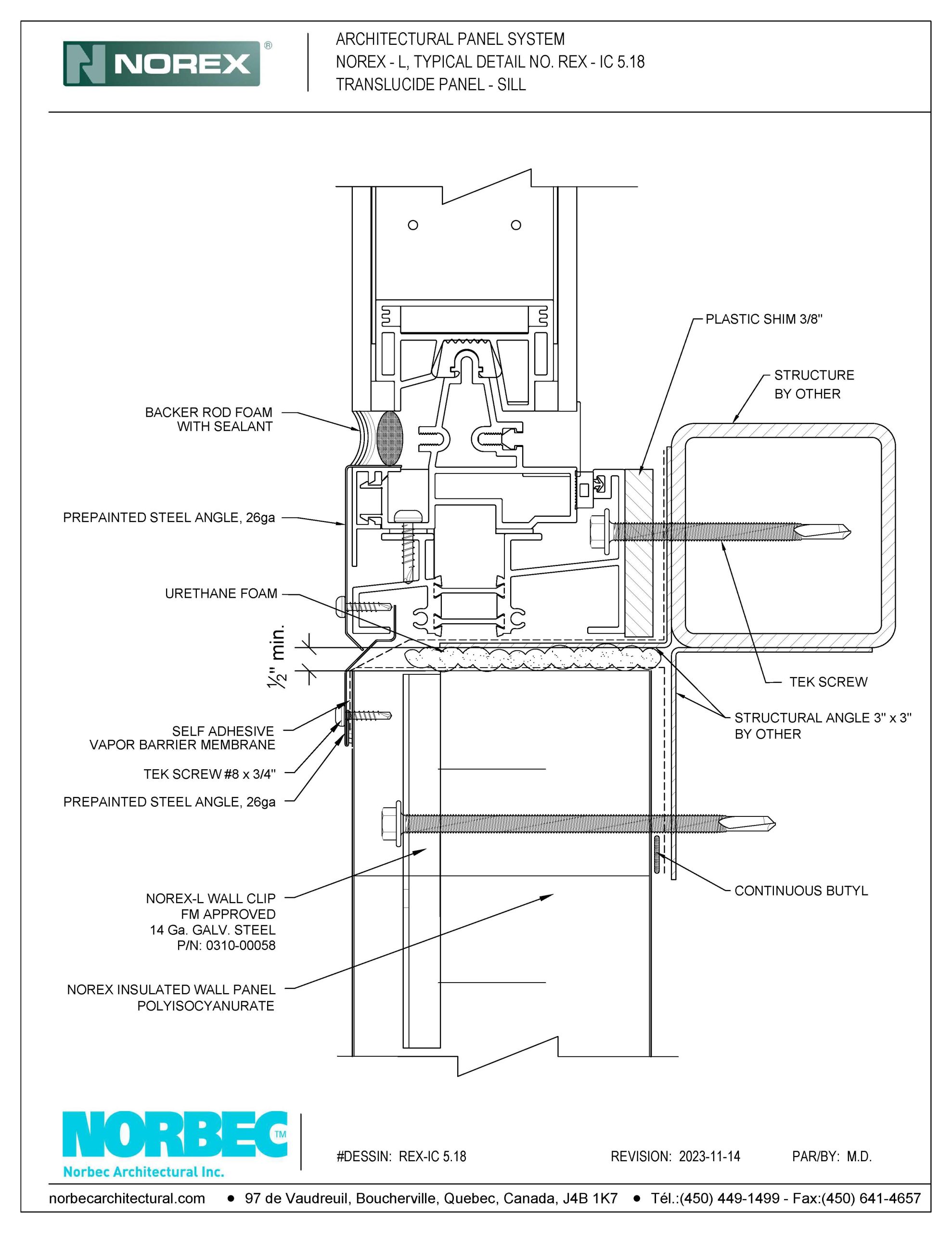 Curtain Wall Sill Detail at Nancy Guzman blog