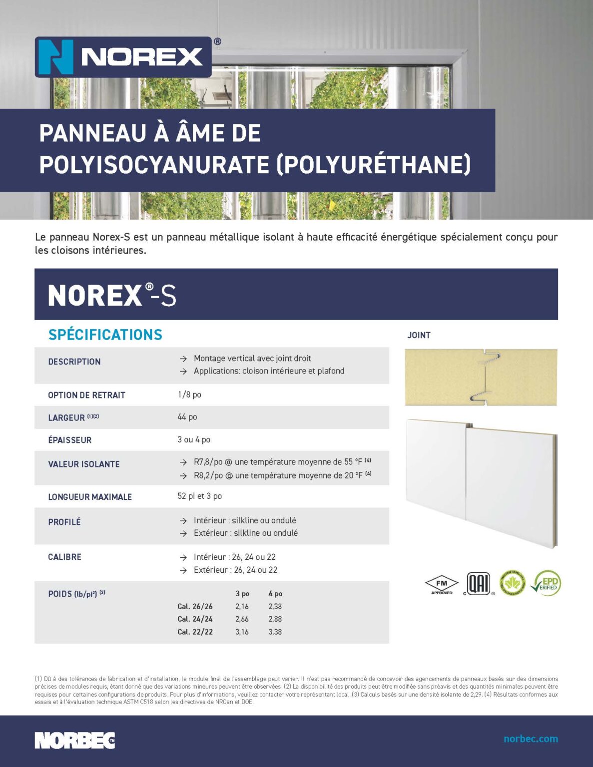 Documentation - Norbec