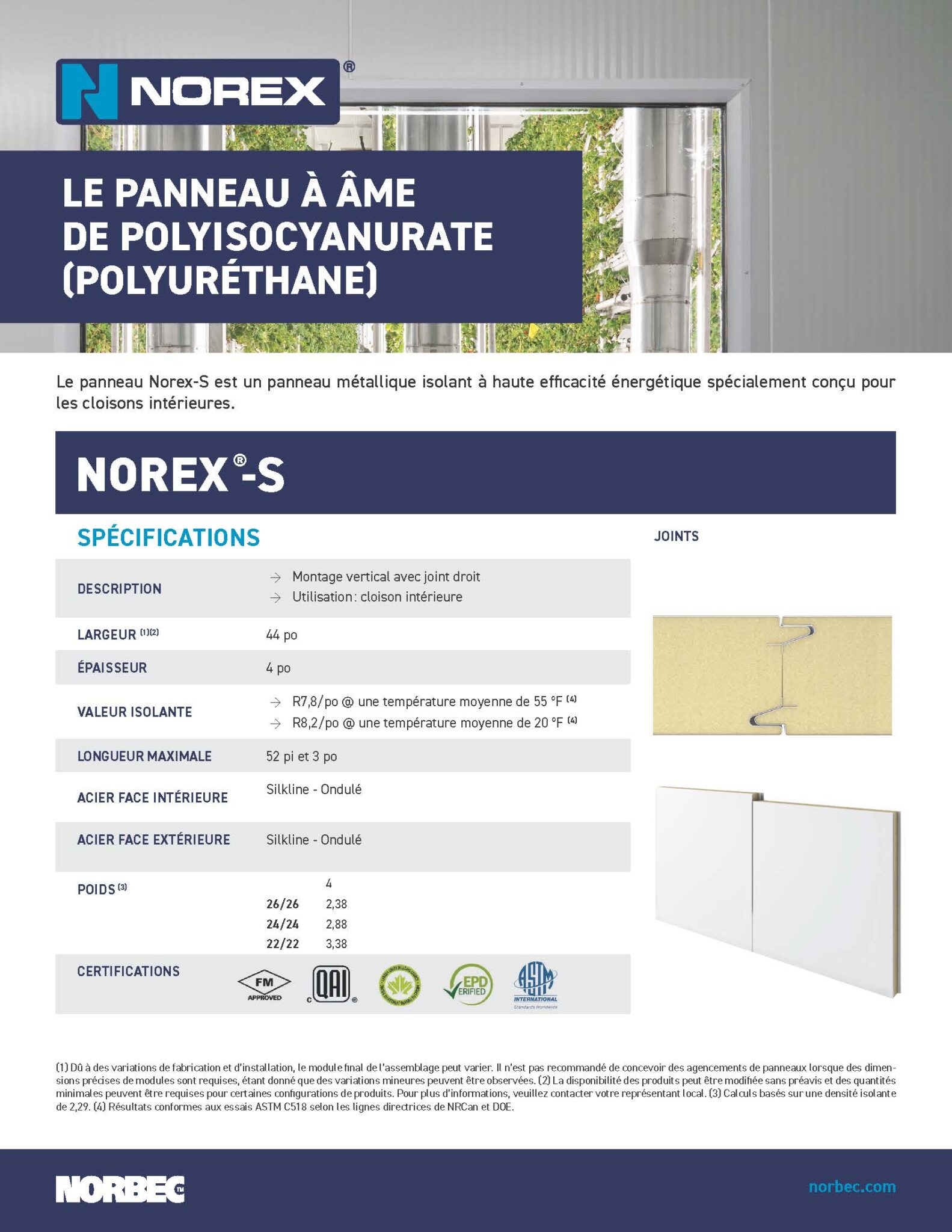 Documentation - Norbec