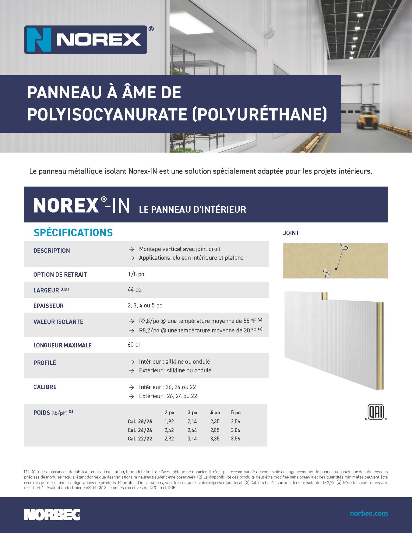 Documentation - Norbec